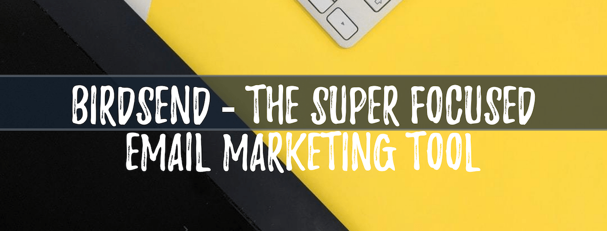 The Super Focused Email Marketing Tool - BirdSend
