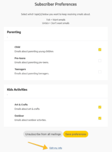 How to build an unsubscribe page in 5 minutes flat